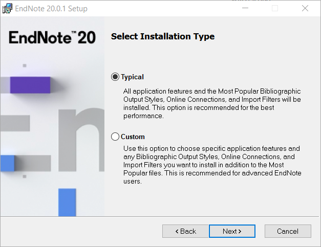 Cómo instalar EndNote – Academic Software Helpcenter
