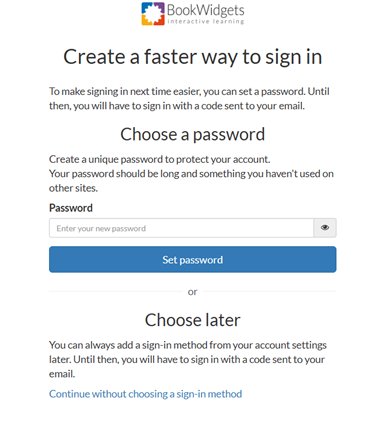 How to use BookWidgets – Academic Software Helpcenter