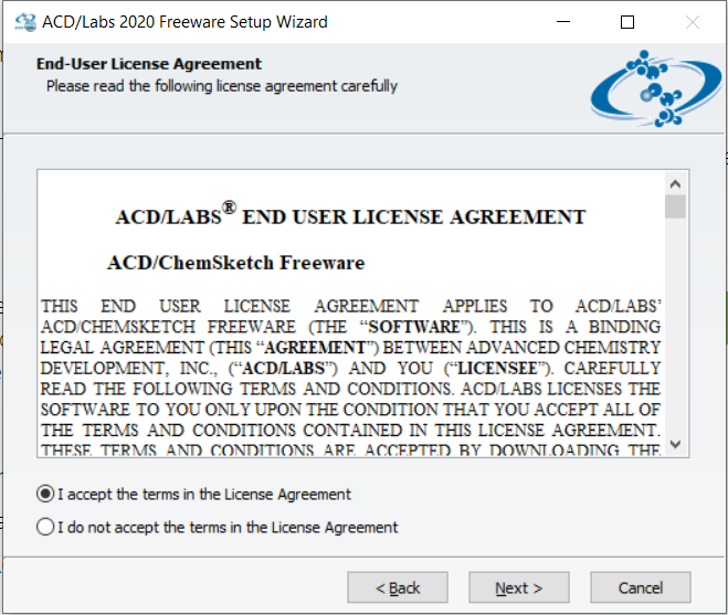 How to install ACD/Chemsketch – Academic Software Helpcenter