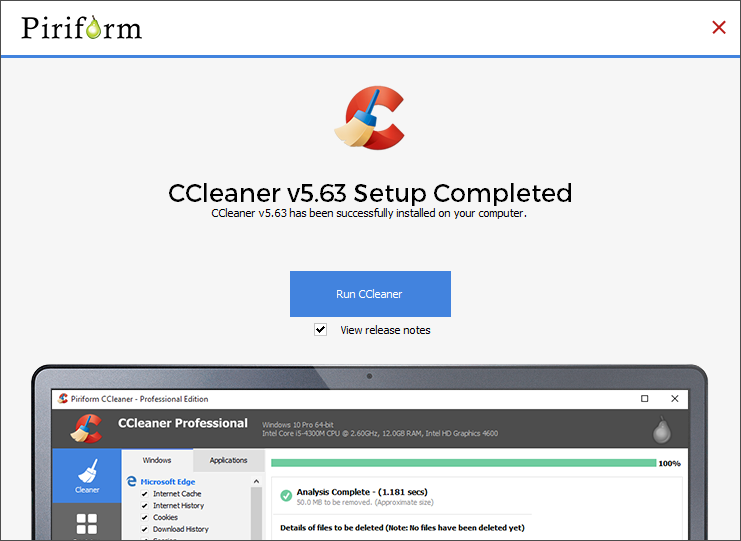 How to install CCleaner – Academic Software Helpcenter
