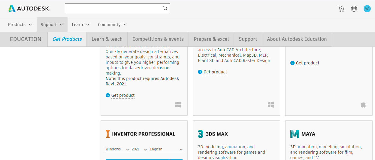 Cómo instalar Autodesk Inventor – Academic Software Helpcenter