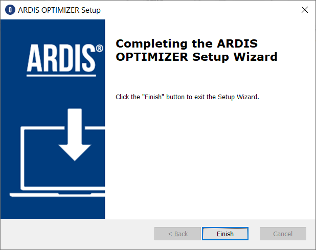 How to install and configure Ardis Optimizer – Academic Software Helpcenter