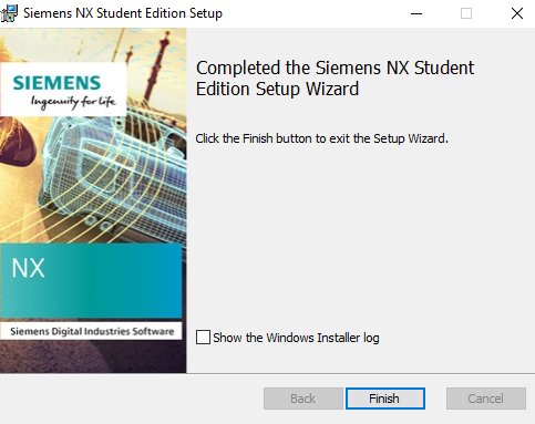 How to install Siemens NX Student Edition – Academic Software Helpcenter
